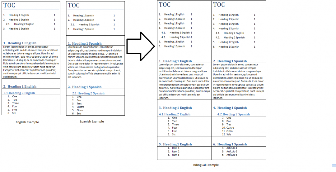 Translating in Word: Formatting a Bilingual Word Document